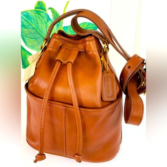 Coach | Bags | Vintage Coach Thompson Drawstring Bucket Crossbody Bag ...